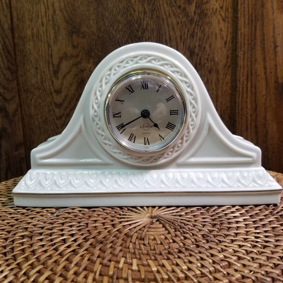 Lenox | Accents | Lenox Timely Traditions Tambour Clock Cream Bone ...